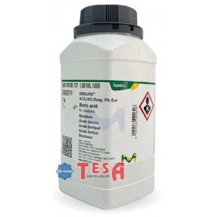 MERCK 1.00165.1000 - Boric Acid For Analysis Emsure - TESA Lab. San ...