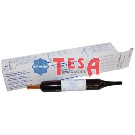 MERCK 1.09910.0001 - Iodine Solution 0.1N (Titrisol) - TESA Lab. San ...