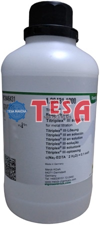 MERCK 1.08431.1000 - Titriplex III Solution - TESA Lab. San. Tic. Ltd. Şti.